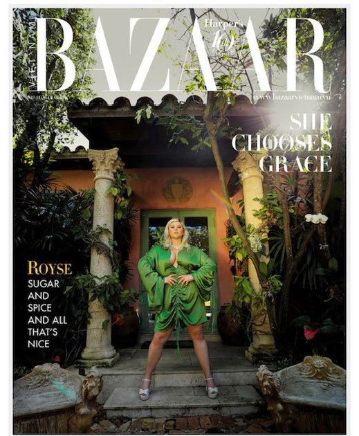 Bazaar, April 2021 Cover story with Royce – Alice Pierre