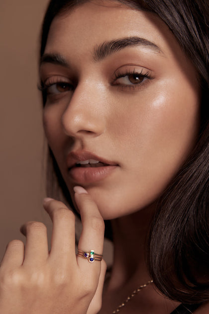Mini Prism Ring | Womens Gold Rings | Alice Pierre