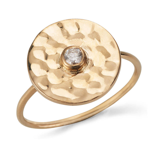 14k Gold and Diamond Ring | ALICE PIERRE Jewelry – Alice Pierre