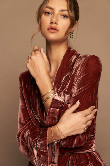 Parallel Link Bracelet | Womens Gold Bracelet I Alice Pierre