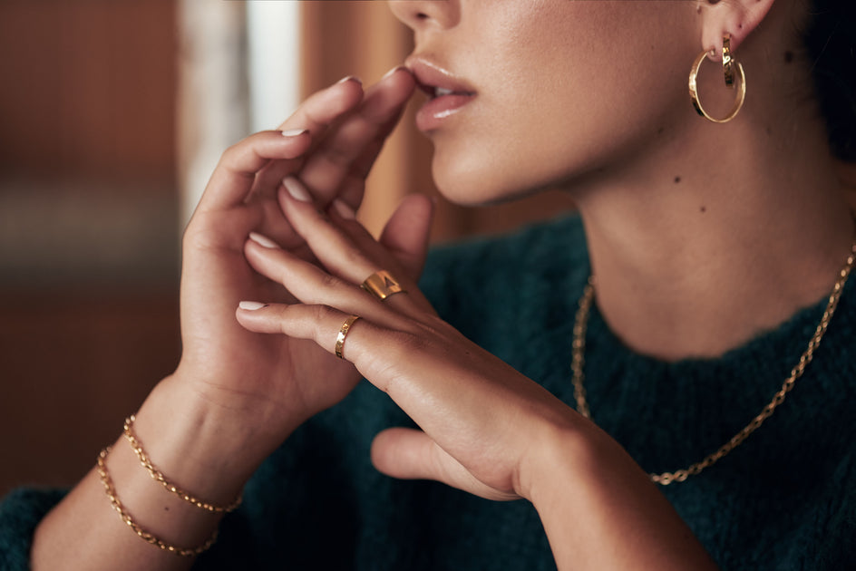 14K Gold Hammered Ring | ALICE PIERRE Jewelry – Alice Pierre